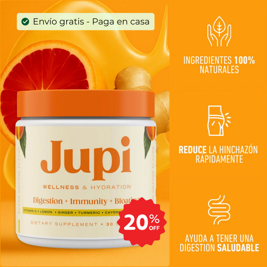 Jupi | Bebida en polvo | +Bienestar +Hidratación – Outlet Prime