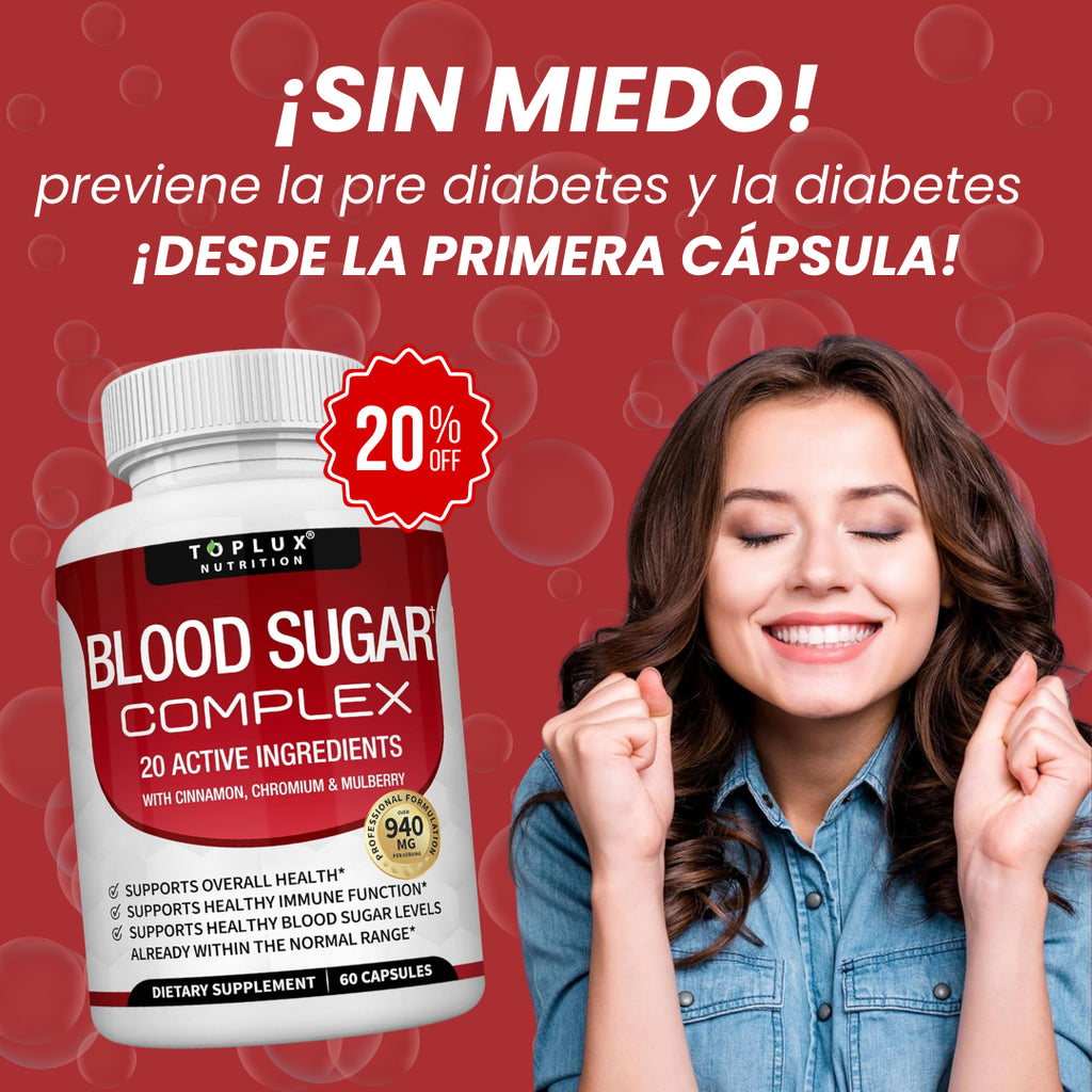 Blood Sugar Complex | Suplemento regulador x60 cápsulas – Outlet Prime
